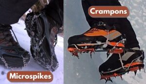 Crampons Vs Microspikes: 5 Key Differences - The Fun Outdoors